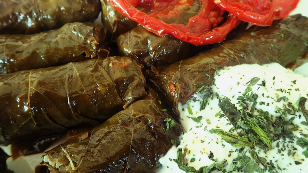Dolmadakia Gialantzi- Greek Stuffed Grape Leaves - Provocolate